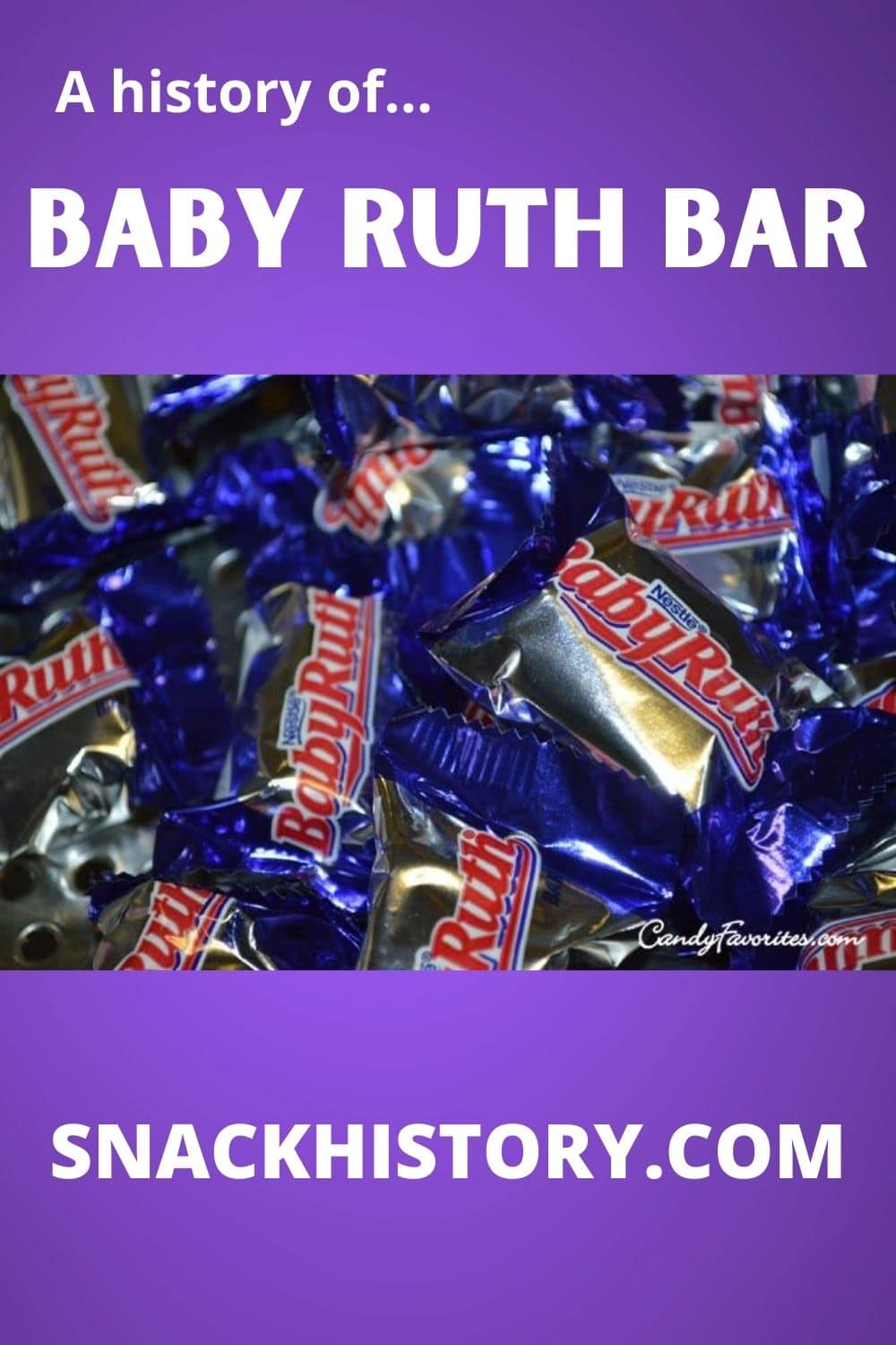 Baby Ruth Bar (History, Babe Ruth & Commercials) - Snack History