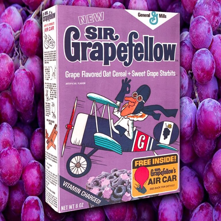 Sir Grapefellow Cereal (History, Pictures & Commercials)