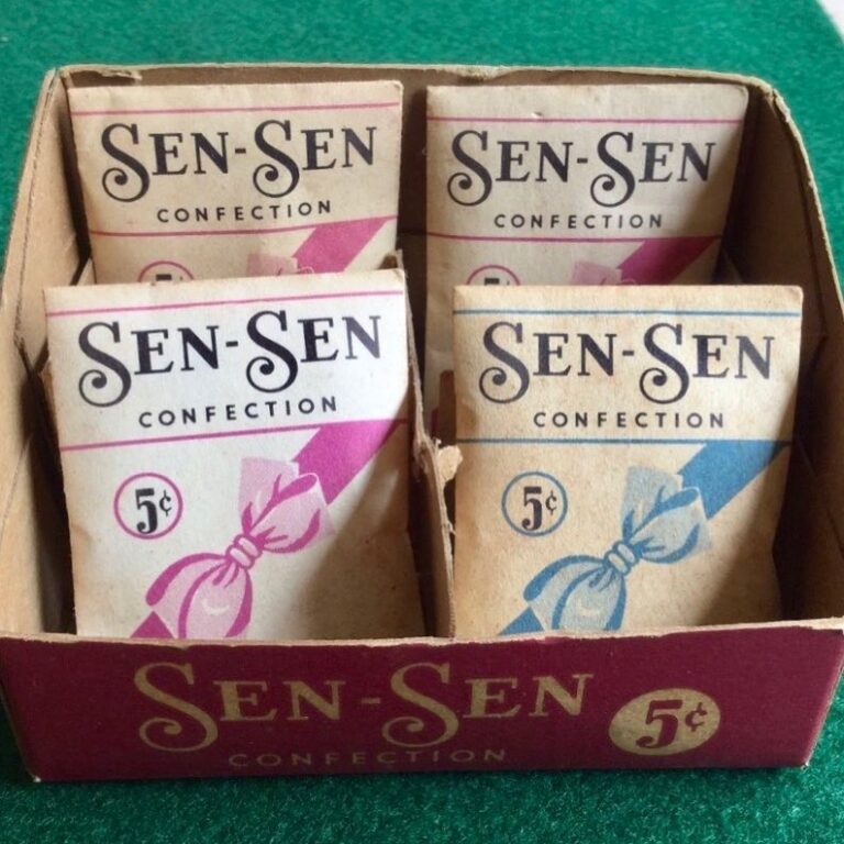Sen-Sen Candy (History, Pictures & Marketing) - Snack History
