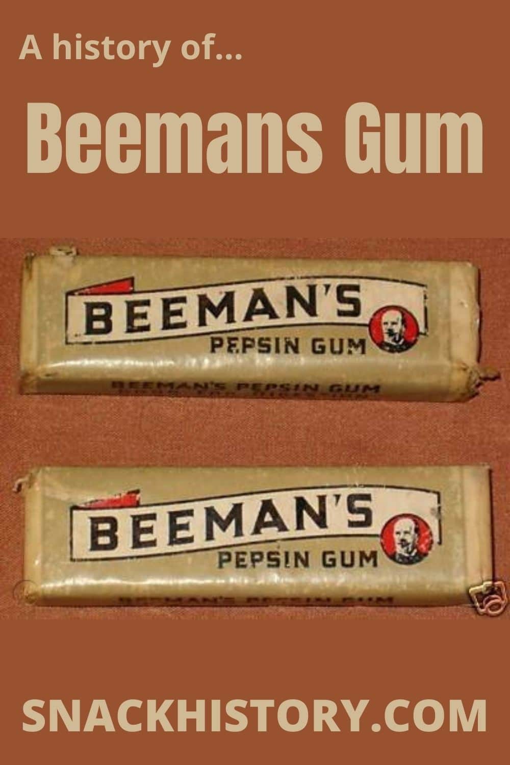 Beemans Gum (History, Pictures & Commercials)