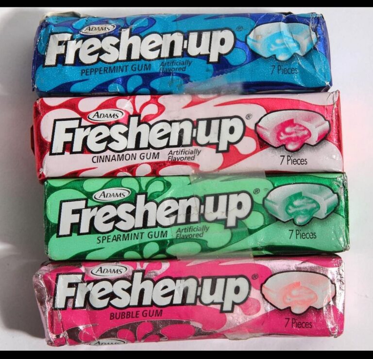 Freshen Up Gum (History, Flavors & Commercials) - Snack History