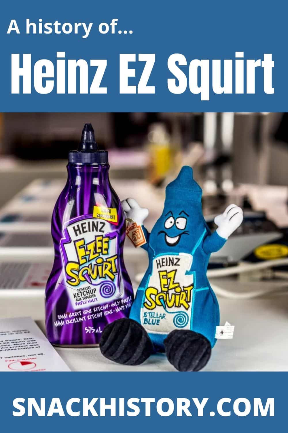 Heinz EZ Squirt (History, Marketing & Commercials) - Snack History