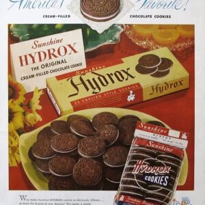 Hydrox Cookies (History, Marketing & Commercials) - Snack History