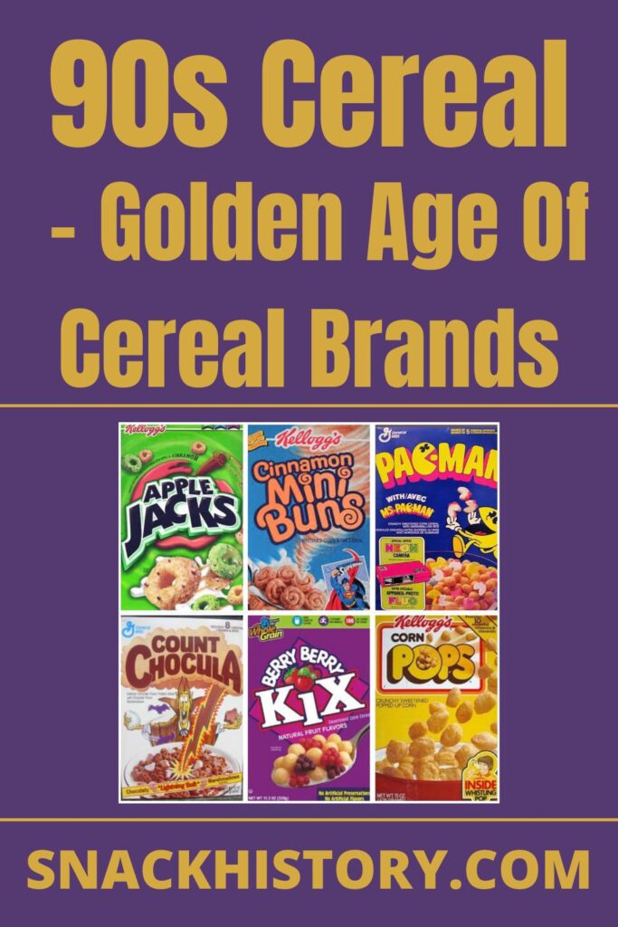 90s Cereal Golden Age Of Cereal Brands Snack History