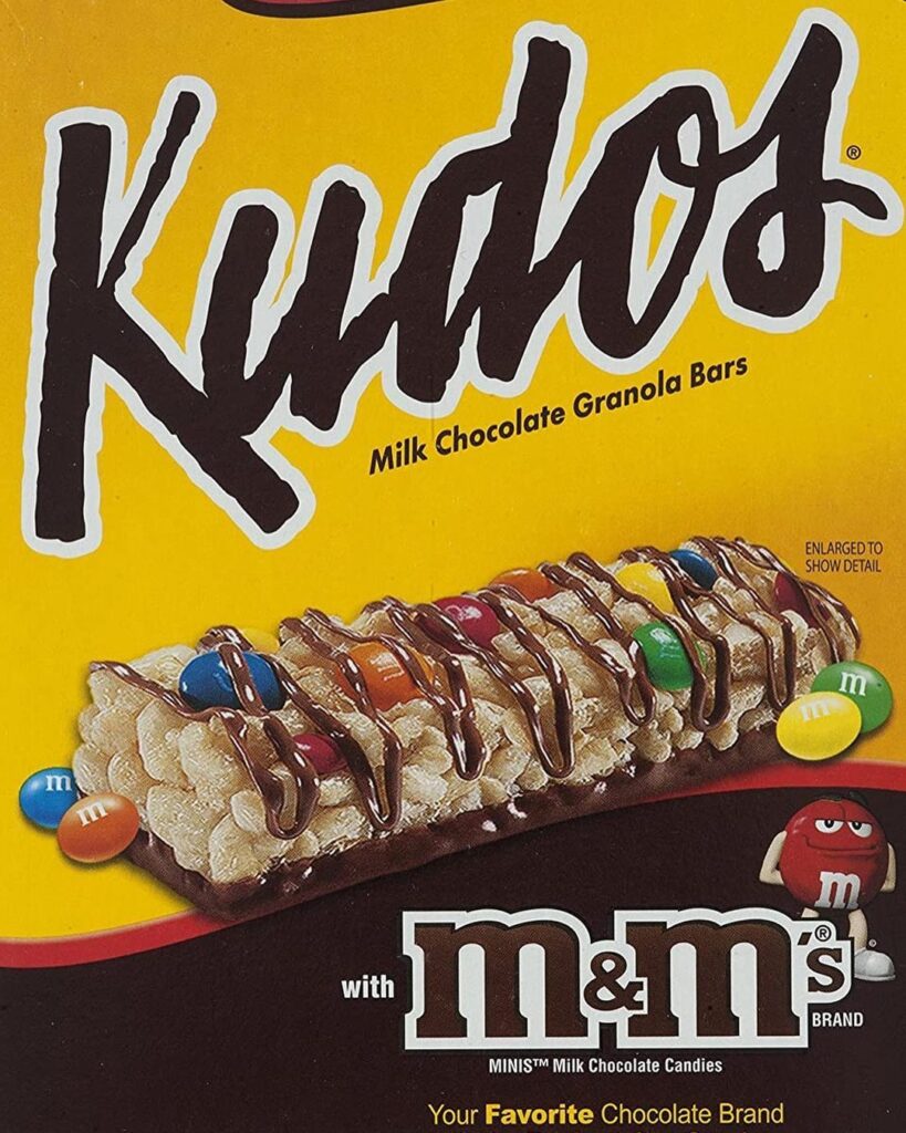 Kudos Bars - “Kudos, I’m Yours” - Snack History