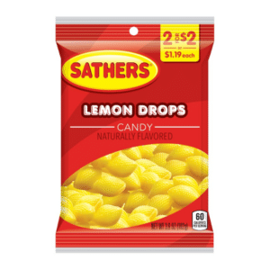 Lemon Drops Candy - Sweet, Tangy & Zesty Vintage Flavors - Snack History